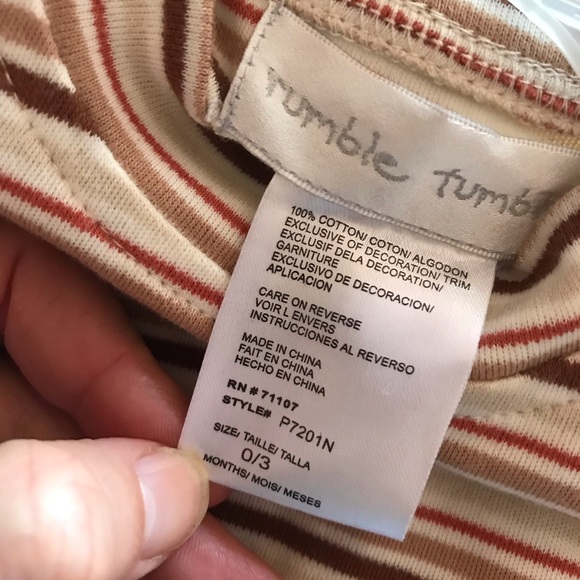 rumble tumble | Matching Sets | New Multicolored Rumble Tumble Cotton 3 ...